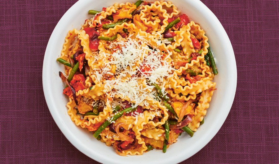 Roasted Vegetable Mafaldine - Appetito