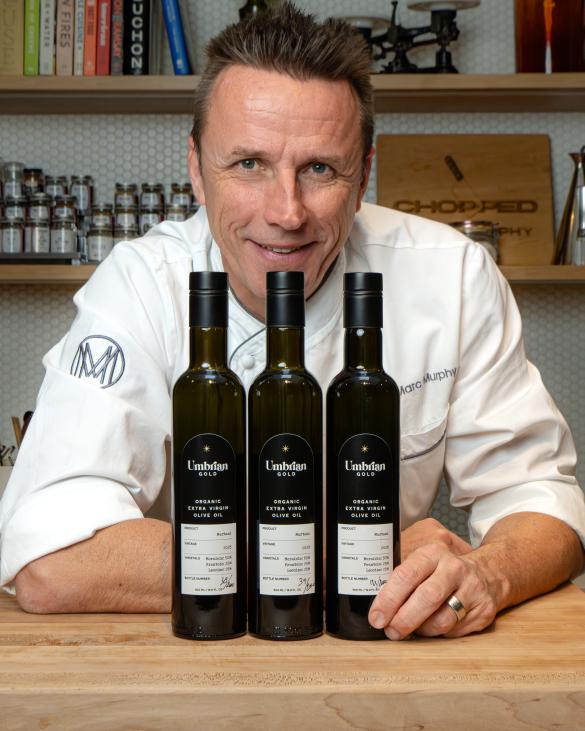 Chef Marc Murphy Debuts New Umbrian Gold Olive Oil - Appetito