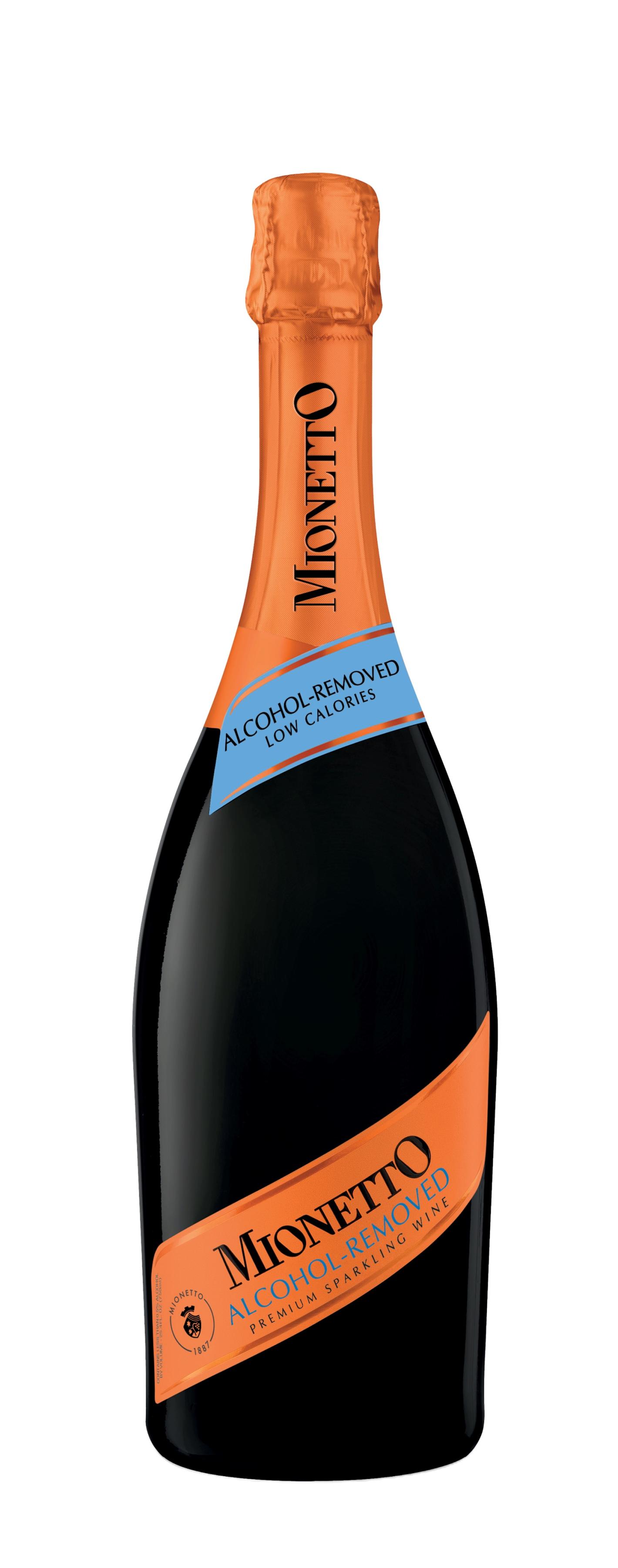 Mionetto Announces New Alcohol-Removed Sparkling Wine - Appetito