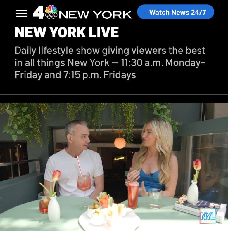 Appetito's Favorite Italian Spots on NBC's "New York Live" - Appetito