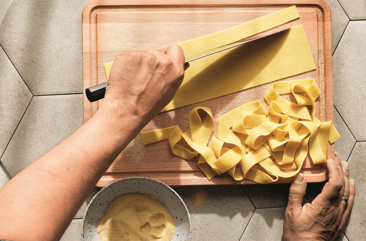 How to Make Fresh "Egg" Pasta (Without Eggs) - Appetito