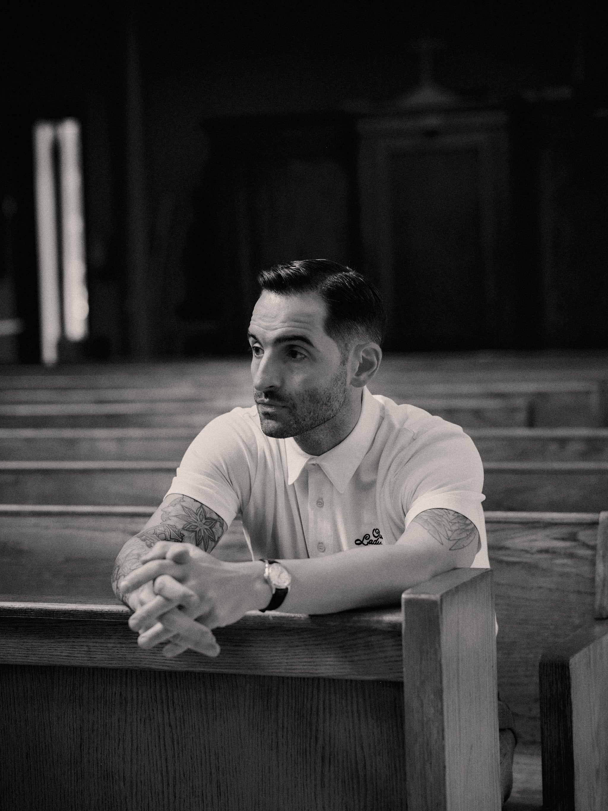 Mario Carbone Debuts New Men’s Fashion Line Our Lady of Rocco - Appetito