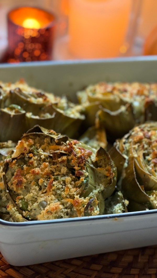 Stuffed Artichokes with Love from Lioni for Your Thanksgiving Table ...