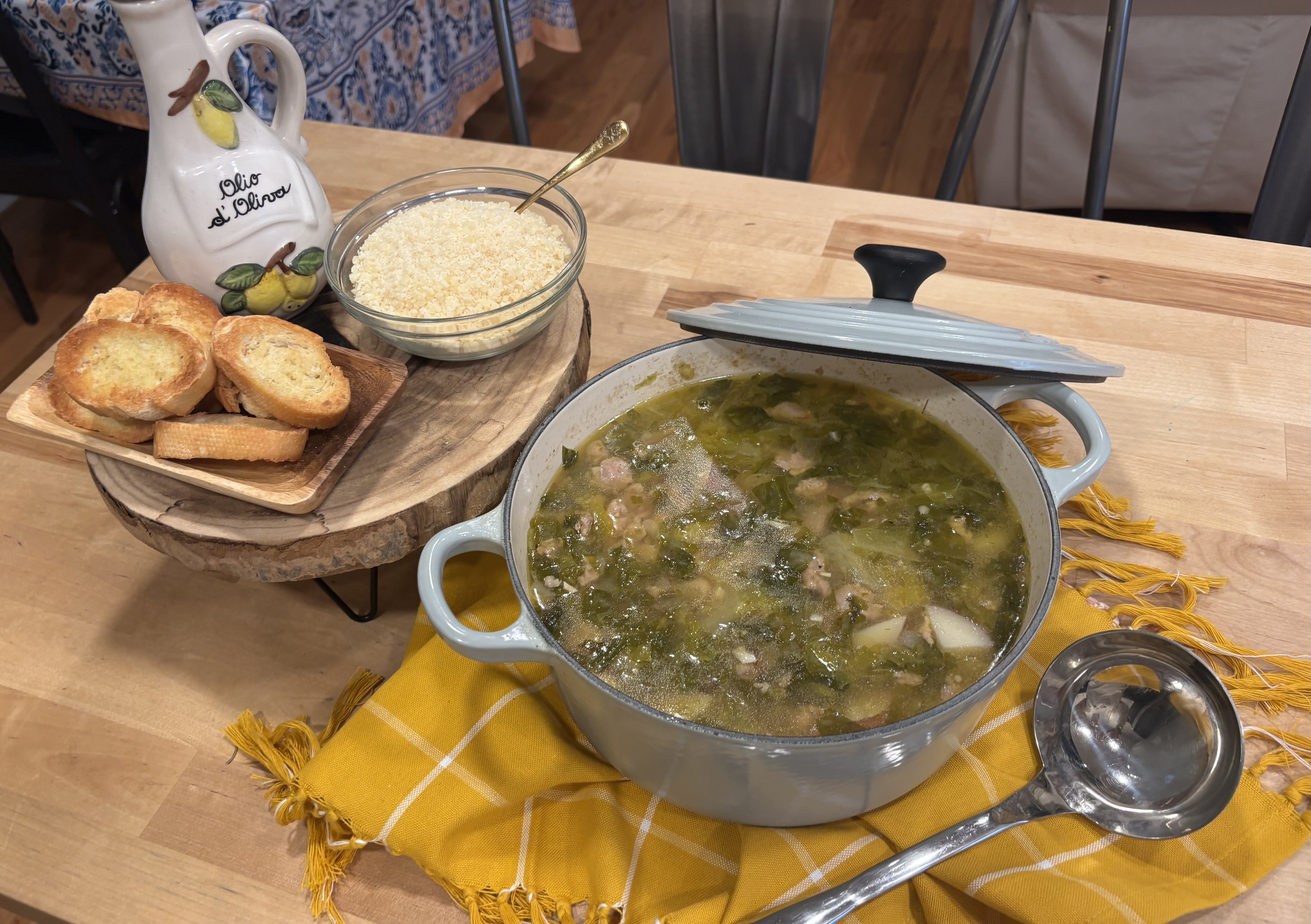 Winter Hearth Italian Sausage Soup for Those Cold Winter Nights - Appetito